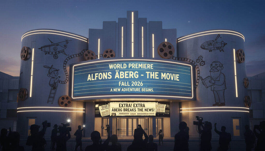 Alfons Åberg film premiär 2026 och nyheter - Stenbra